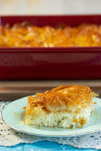 Τυρόπιτα αρωματισμένη με δυόσμο | Τerrapapers